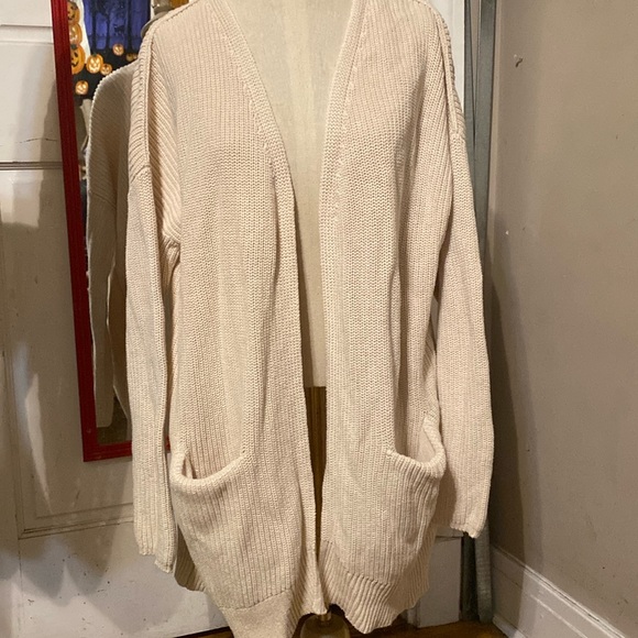 Sweaters | Cream Colored Universal Cardigan From Target | Poshmark